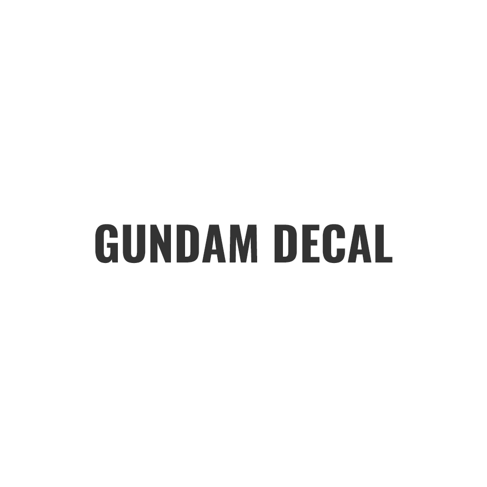 GUNDAM DECAL | PREMIUM BANDAI USA [Official] Online Store for Action ...
