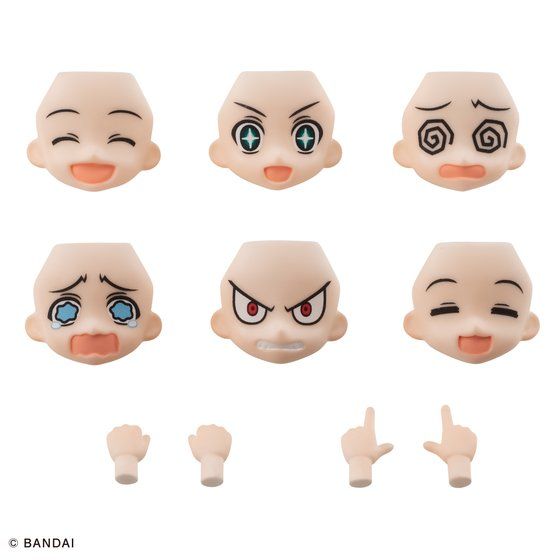 AQUA SHOOTERS! FACE PARTS SET 01 | PREMIUM BANDAI Singapore [Official ...