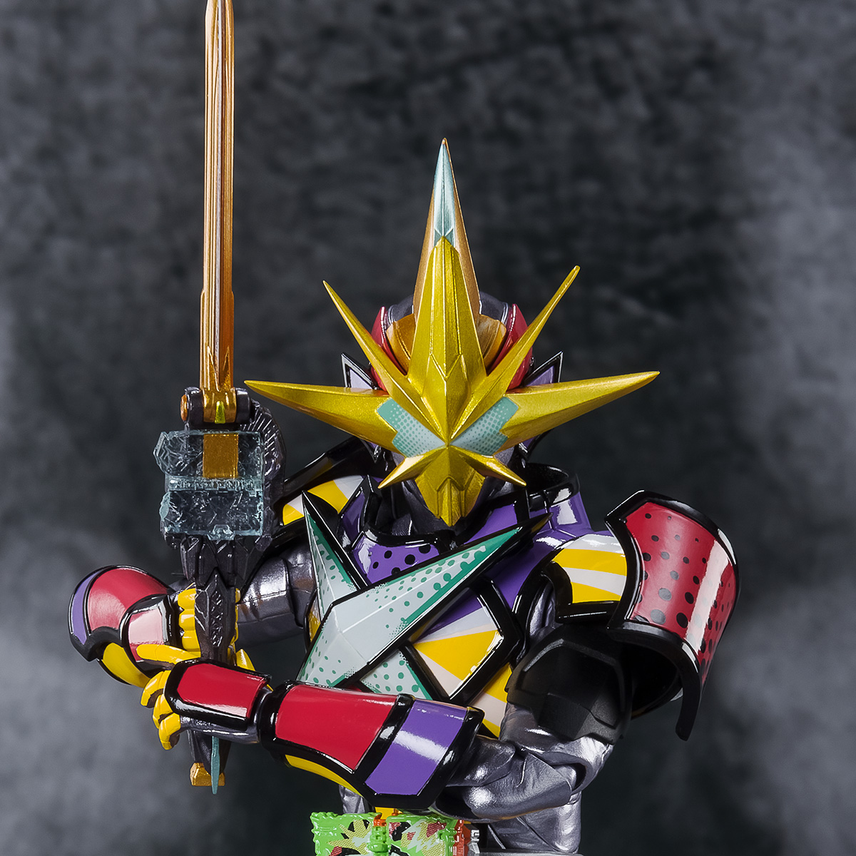 S.H.Figuarts KAMEN RIDER SAIKOU KIN NO BUKI GIN NO BUKI/X SWORD MAN ...