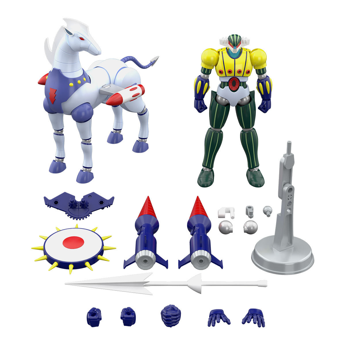 SMP [SHOKUGAN MODELING PROJECT] STEEL JEEG THROUGH IN SET W/O GUM ...