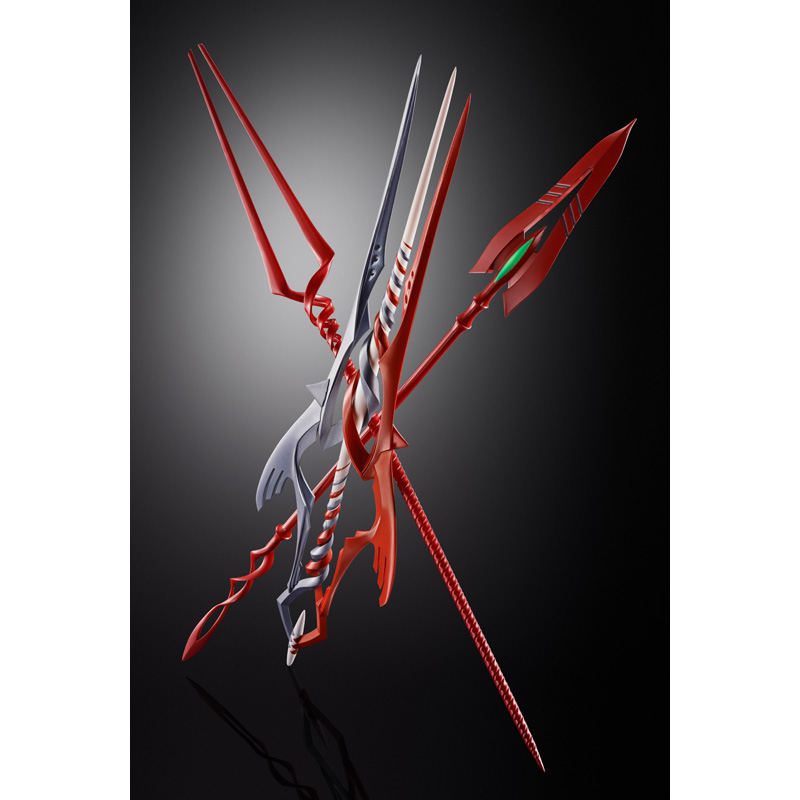 METAL BUILD 3 SPEARS SET FOR EVANGELION 30th with the spear Another ...