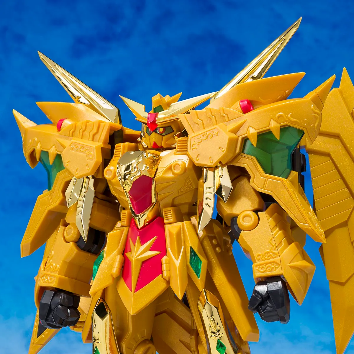 GANSO SD GUNDAM WORLD GOLD GOD SUPERIOR KAISER/SOLAR GOD GOD KAISER ...