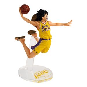 ONE PIECE × NBA MASTER STARS PIECE THE MONKEY.D.LUFFY LOS ANGELS LAKERS ...