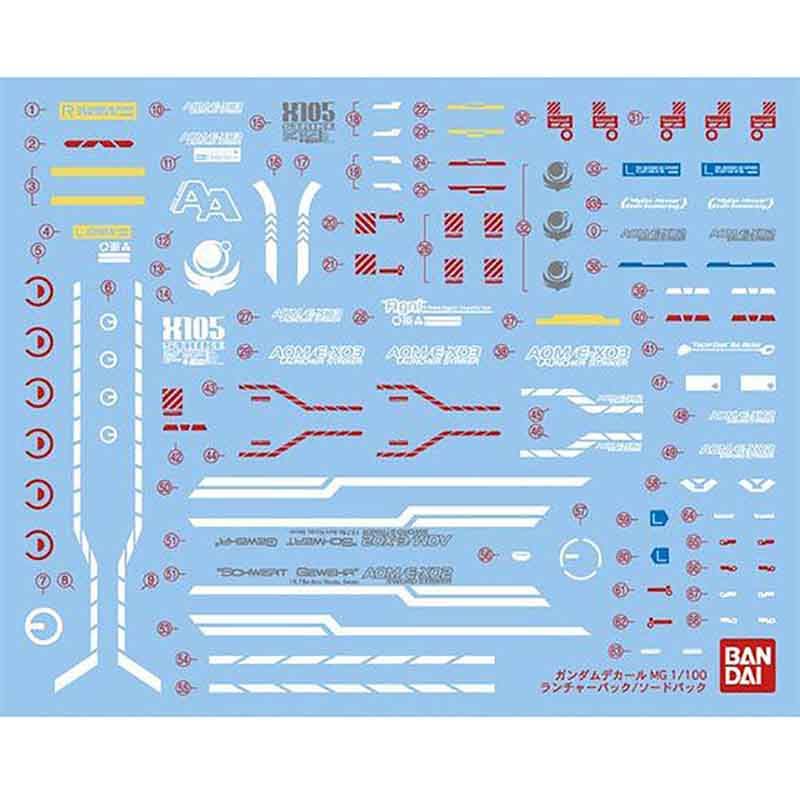 LAUNCHER STRIKER / SWORD STRIKER PACK for MG 1/100 AILE STRIKE GUNDAM ...
