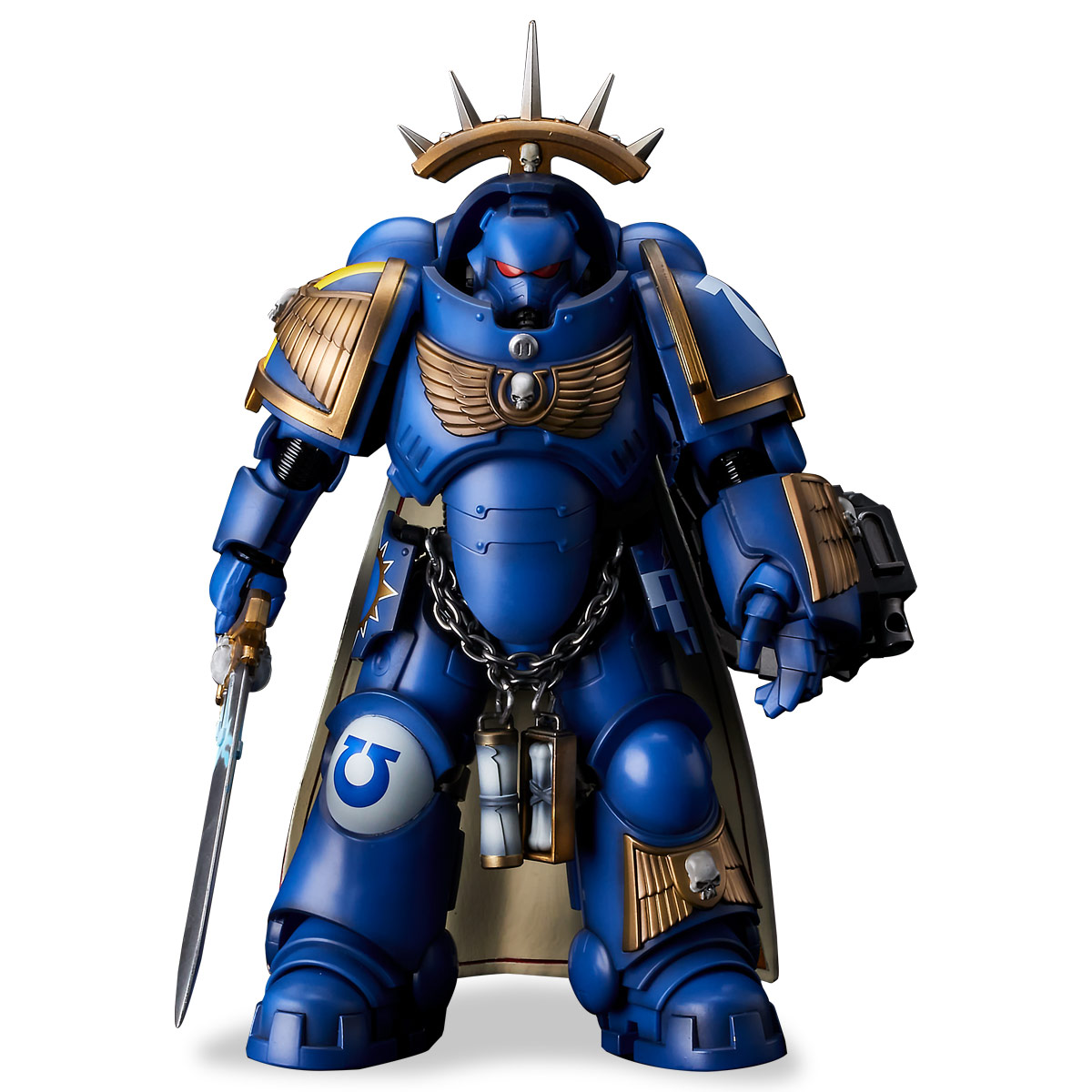 WARHAMMER 40,000 ULTRAMARINES PRIMARIS CAPTAIN IN GRAVIS ARMOUR ...