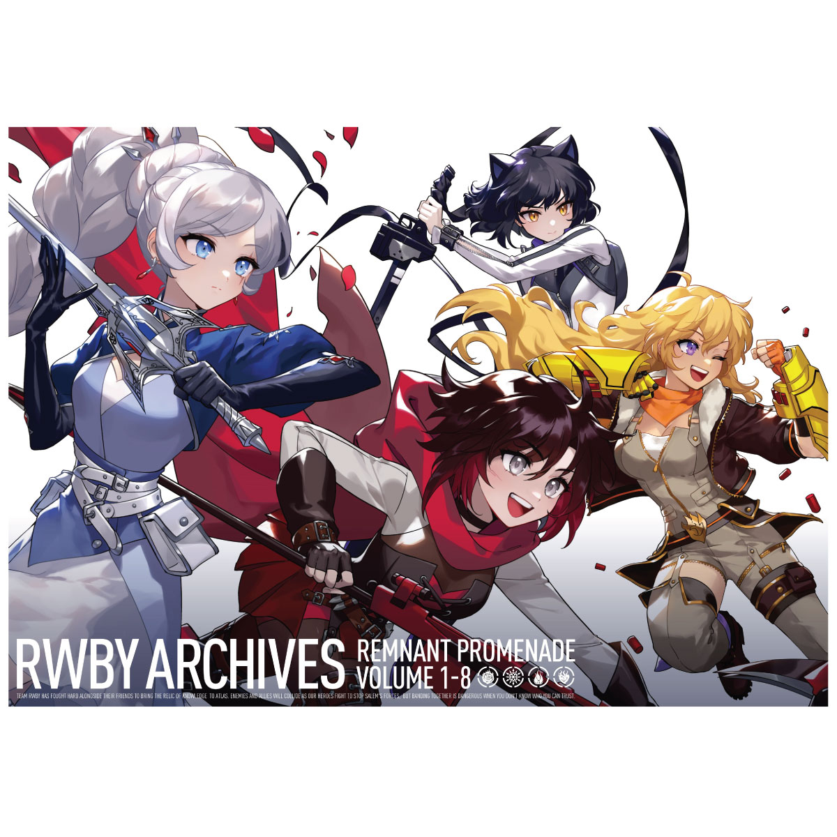RWBY ARCHIVES REMNANT PROMENADE vol.1-8 [April 2024 Delivery](Japan ...