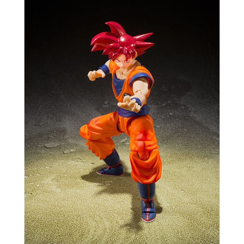 S.H.Figuarts SUPER SAIYAN GOD SON GOKU -SAIYAN GOD INSTILLED WITH THE ...