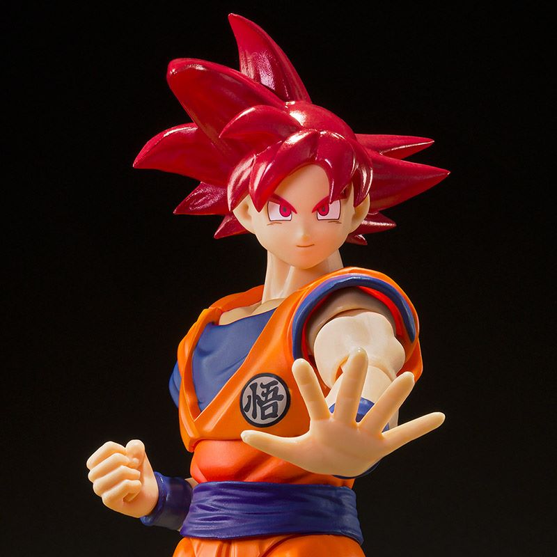 S.H.Figuarts SUPER SAIYAN GOD SON GOKU -SAIYAN GOD INSTILLED WITH THE ...