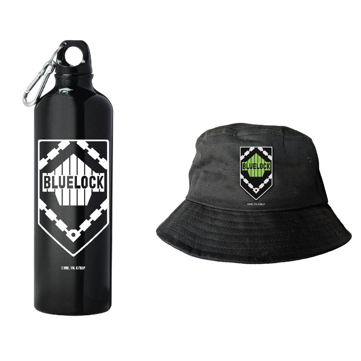 BLUE LOCK Water bottle and Bucket hat set June 2025 Delivery | BLUELOCK ...