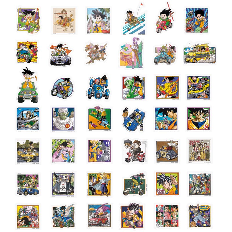 DRAGON BALL Sticker Set (42 stickers) | DRAGON BALL | PREMIUM BANDAI ...