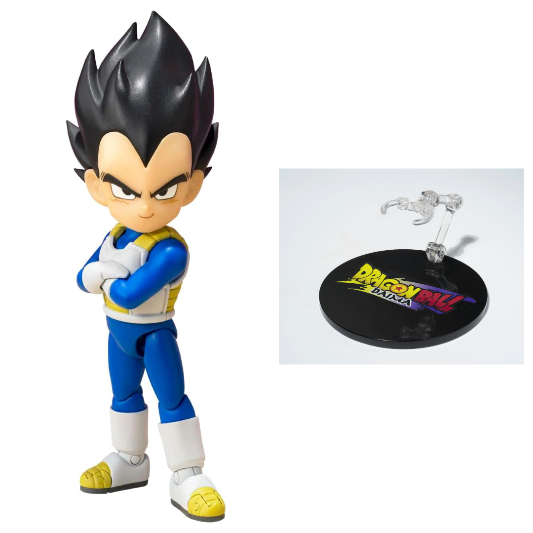 S.H.Figuarts VEGETA (MINI)-DAIMA- with Tamashii Stage Dragon Ball DAIMA ...