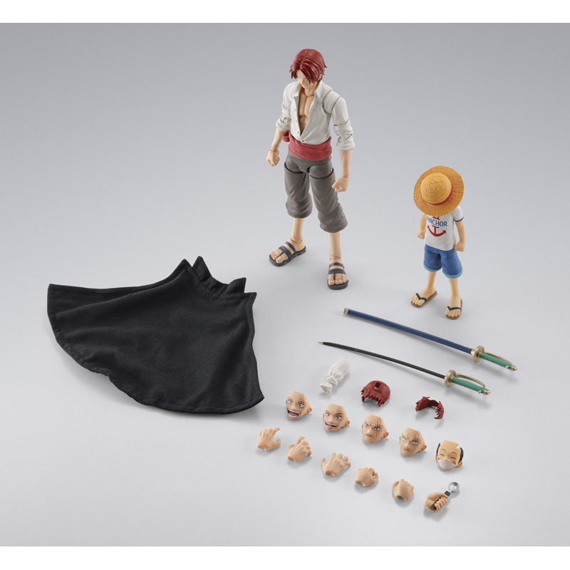 S.H.Figuarts SHANKS＆MONKEY.D.LUFFY -CHILDHOOD- | ONE PIECE | PREMIUM ...