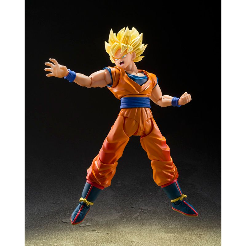 S.H.Figuarts Super Saiyan Son Goku | DRAGON BALL Z | PREMIUM BANDAI USA ...