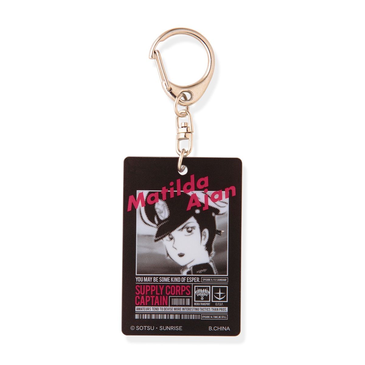 Mobile Suit Gundam Matilda Ajan Acrylic Key Chain | GUNDAM | PREMIUM ...