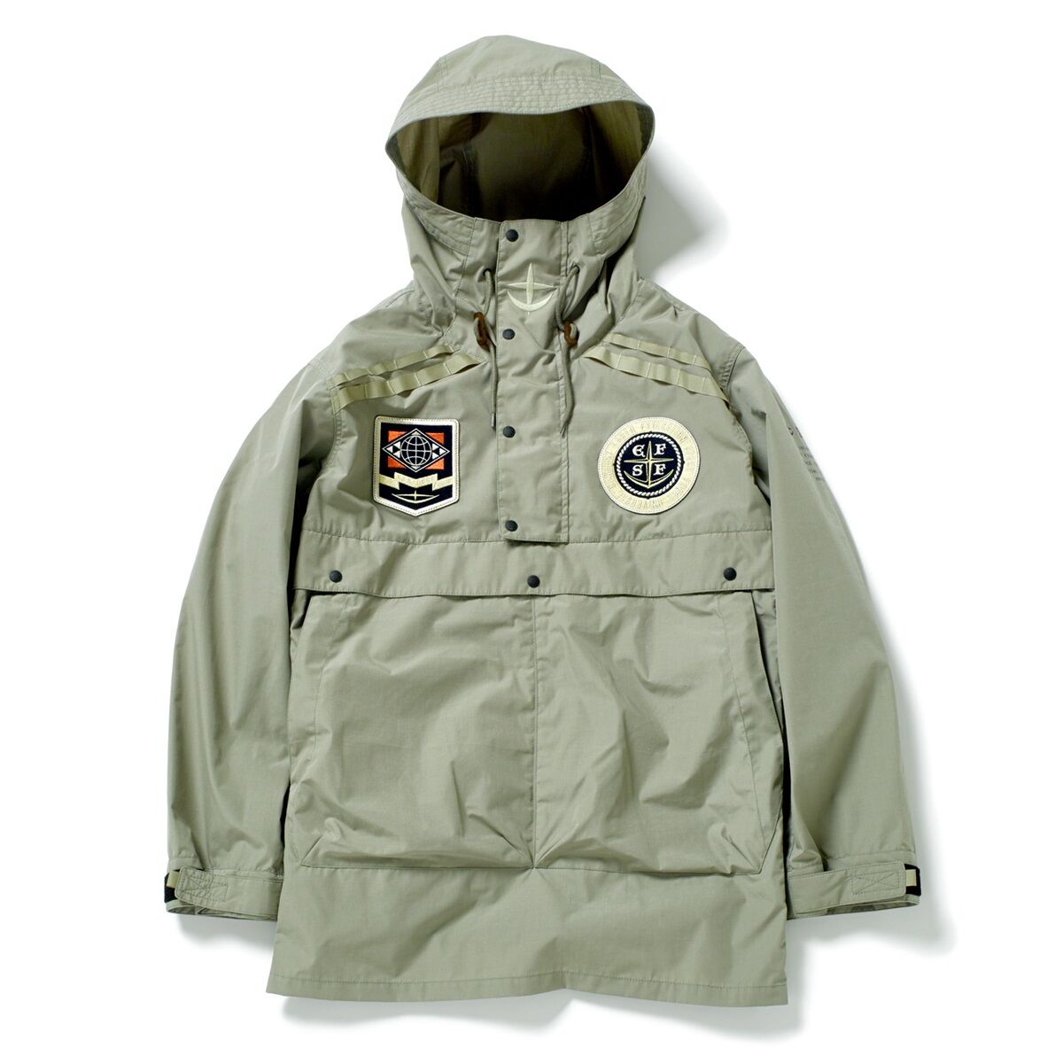 STRICT-G x NANGA Mobile Suit Gundam EFSF TAKIBI Anorak Hoodie [March ...