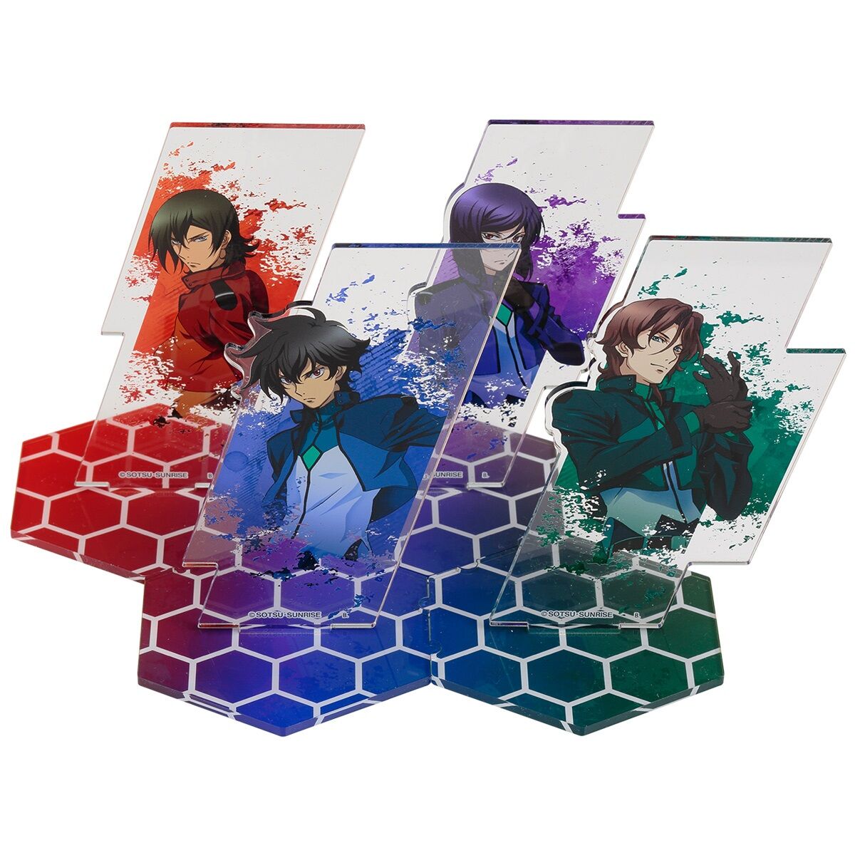 Mobile Suit Gundam 00 Character Acrylic Standee | GUNDAM | PREMIUM ...