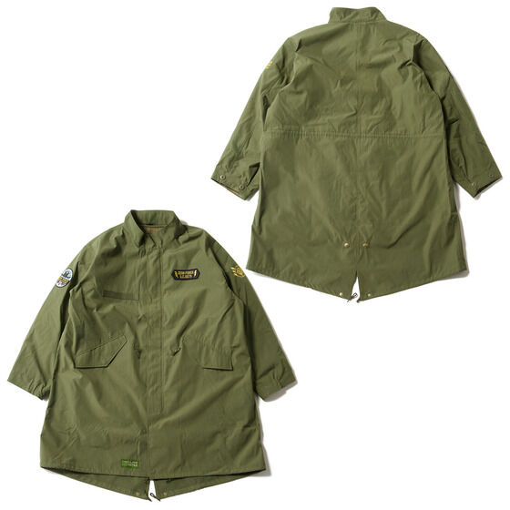 STRICT-G.ARMS Mobile Suit Gundam Zeon Forces M-65 Mod Field Jacket with ...
