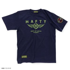 STRICT-G.ARMS Mobile Suit Gundam Hathaway Mafty T-Shirt with Shoulder ...
