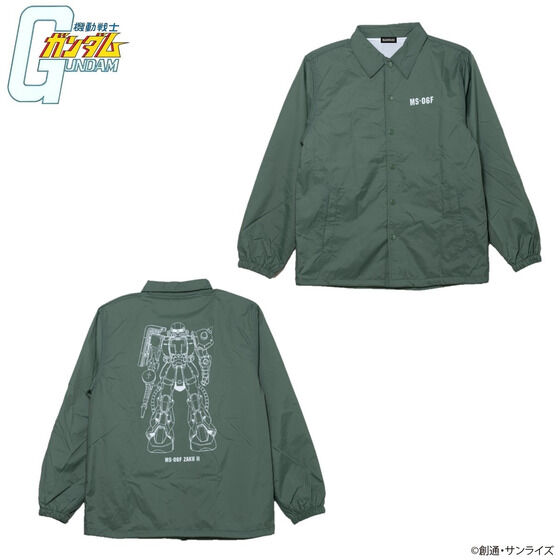Mobile Suit Gundam Lineart Series Coach Jacket | GUNDAM | PREMIUM ...