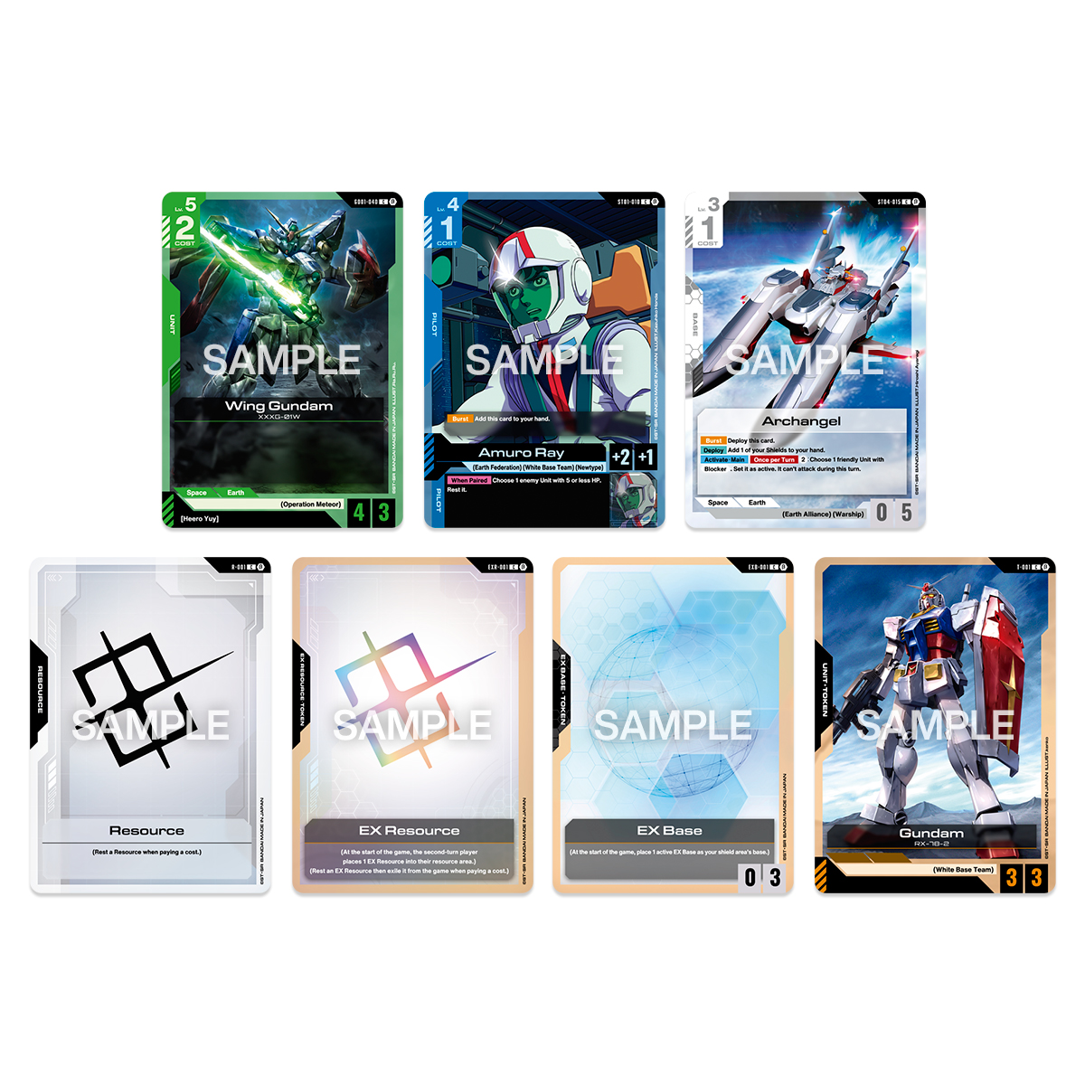 GUNDAM CARD GAME Edition Beta | GUNDAM | PREMIUM BANDAI USA [Official ...