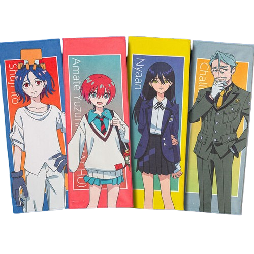 Mobile Suit Gundam GQuuuuuuX Character Illustration Face Towel | GUNDAM ...