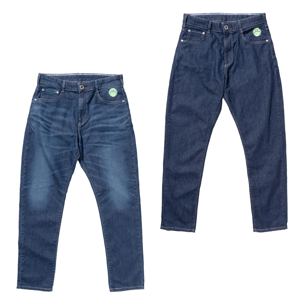 STRICT-G x EDWIN Mobile Suit Gundam JERSEYS COOL Denim Tapered HARO ...