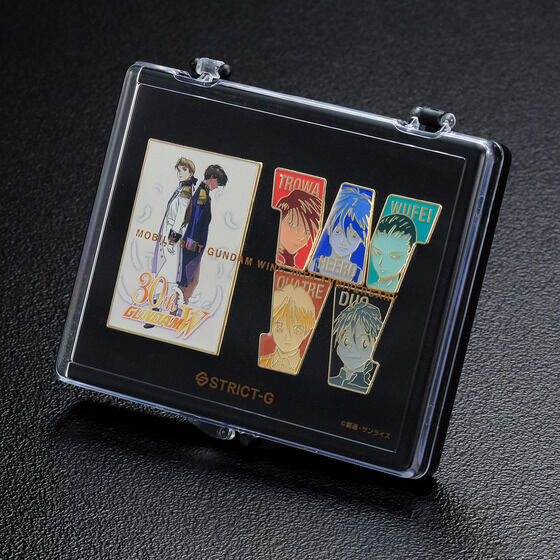 STRICT-G Mobile Suit Gundam Wing 30th Anniversary Pin Set | GUNDAM ...