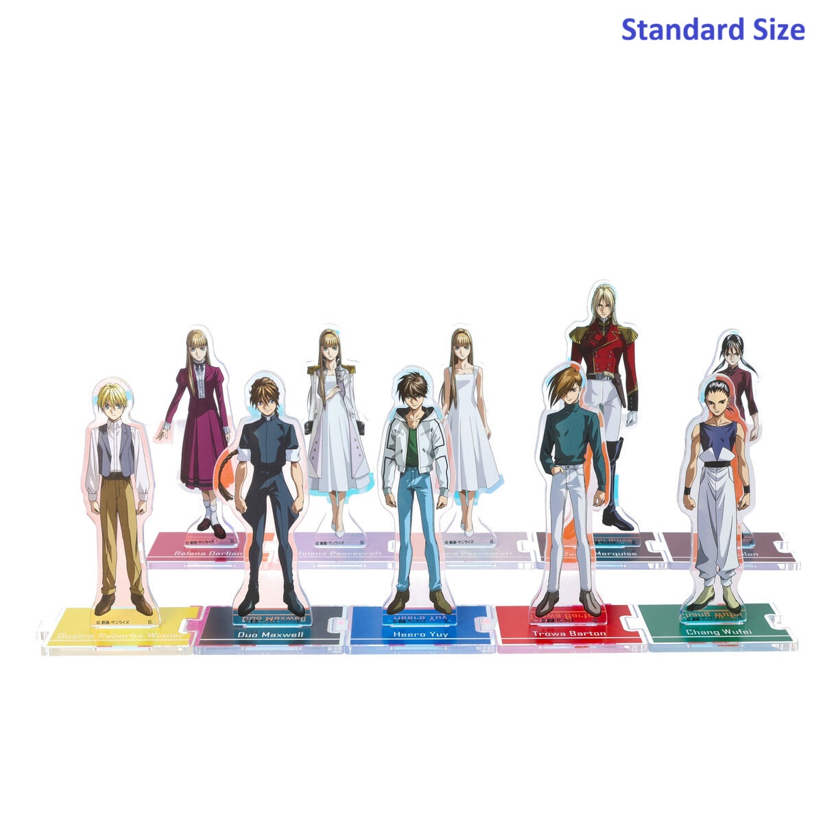 Mobile Suit Gundam Wing Aurora Acrylic Standees (Standard Size ...