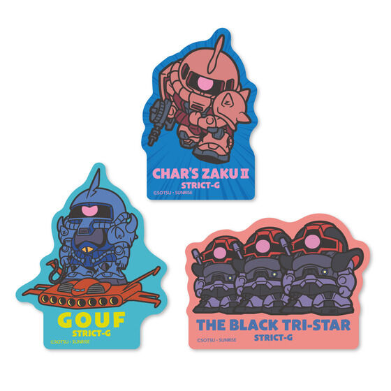 STRICT-G Mobile Suit Gundam PRINCIPALITY OF ZEON Sticker Set | GUNDAM ...