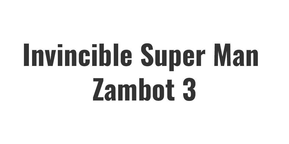 Invincible Super Man Zambot 3 | PREMIUM BANDAI USA [Official] Online ...