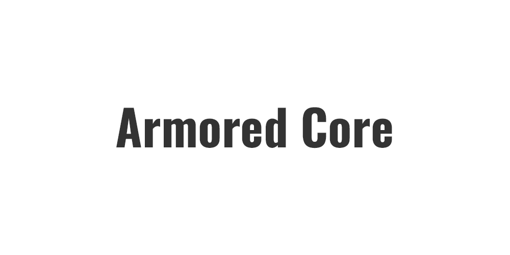 Armored Core | PREMIUM BANDAI USA [Official] Online Store for Action ...
