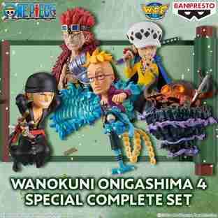 ONE PIECE WORLD COLLECTABLE FIGURE -WANOKUNI ONIGASHIMA 4 ONE PIECE WORLD COLLECTABLE FIGURE -WANOKUNI ONIGASHIMA 4