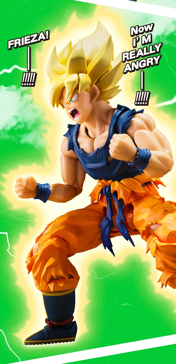 S.H.Figuarts SUPER SAIYAN SON GOKU 〈FIGHTER OF RAGE〉 | DRAGON BALL Z ...