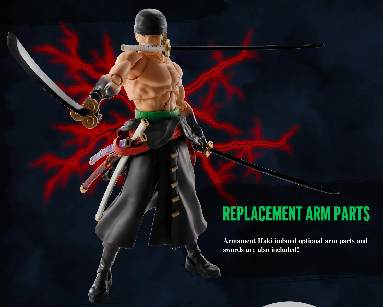 S.H.Figuarts RORONOA ZORO -THE KING OF HELL- | ONE PIECE | PREMIUM ...