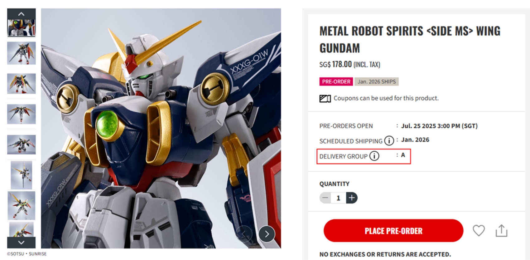PREMIUM BANDAI GIFT CAMPAIGN | PREMIUM BANDAI Singapore [Official ...